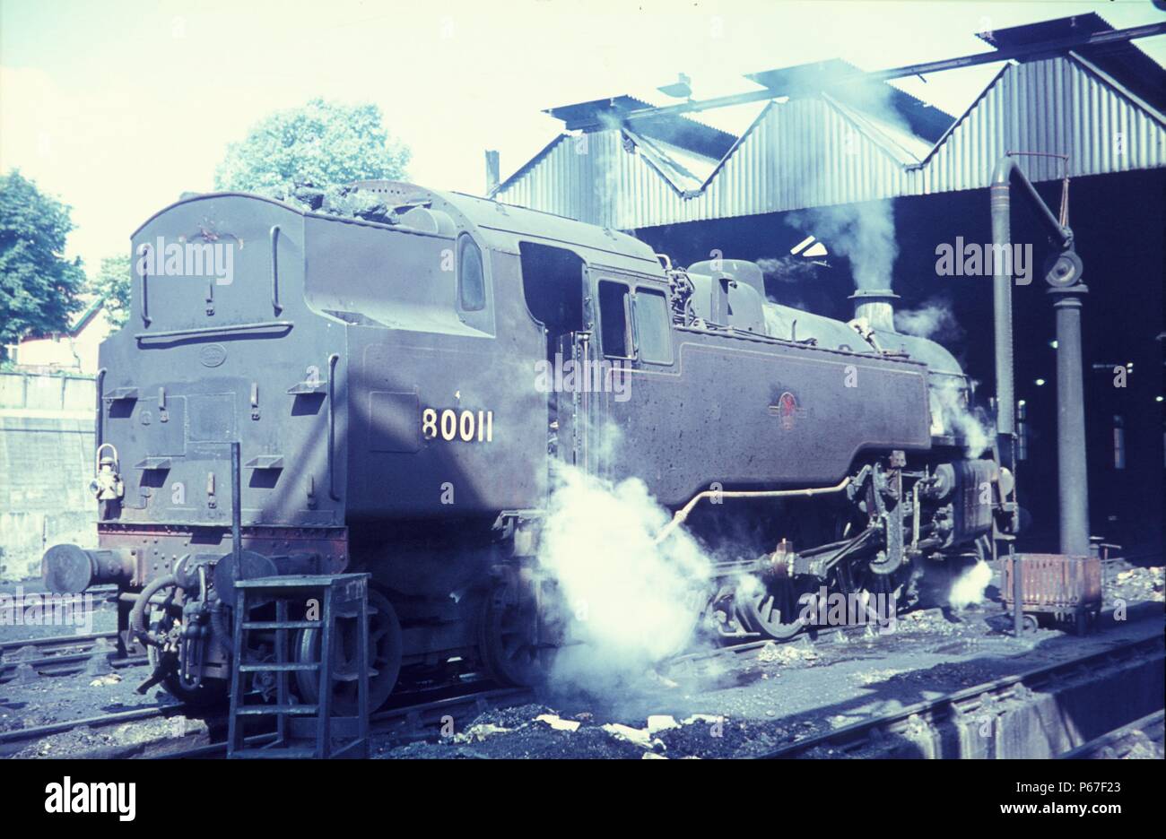 Br standard class steam locomotive hi-res stock photography and images ...