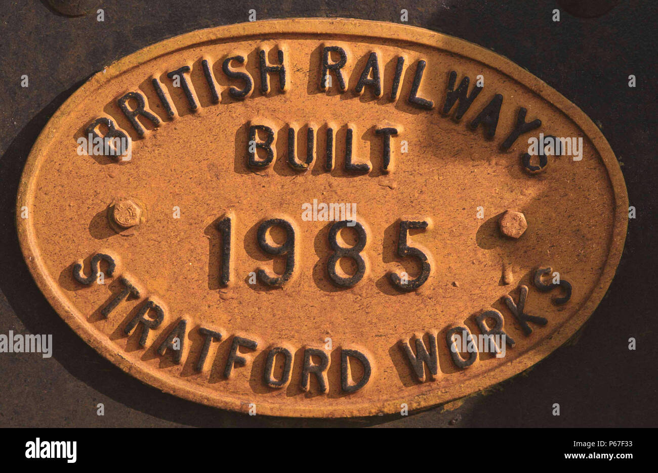 Nameplate detail hi-res stock photography and images - Alamy