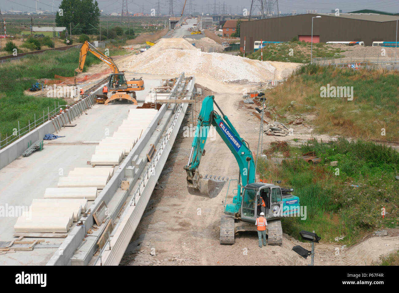 Channel diggers hi-res stock photography and images - Alamy