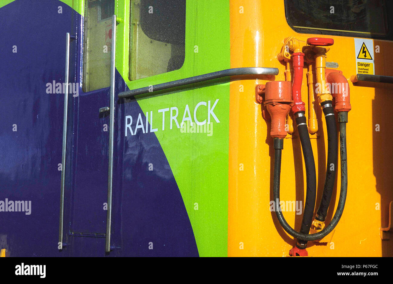Detail of connections on Network Rail Class 73 Electro Diesel Stock ...