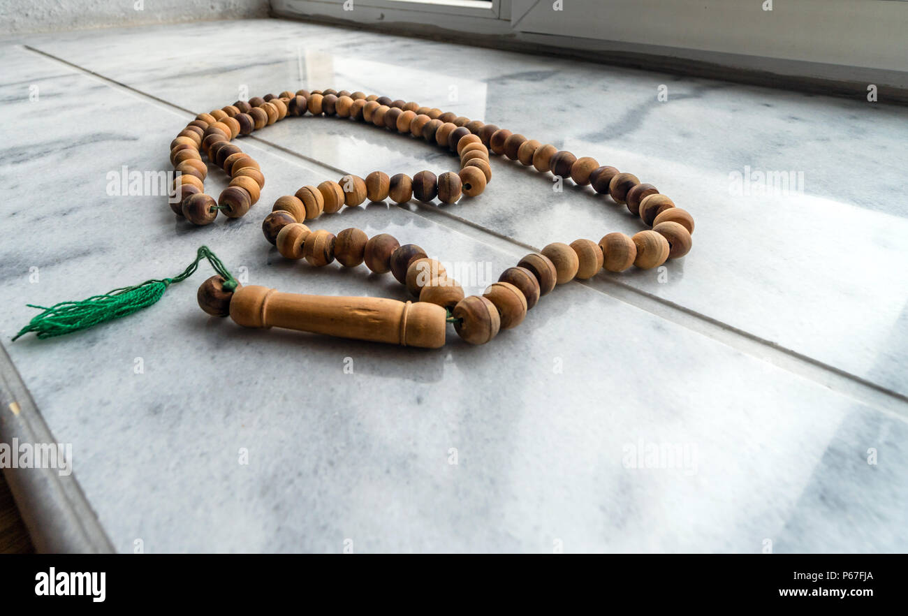 kuka tree handmade rosary beads Stock Photo - Alamy