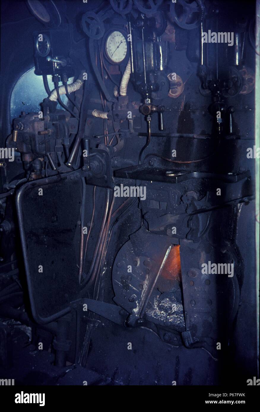 Steam locomotive train gauges hi-res stock photography and images - Alamy