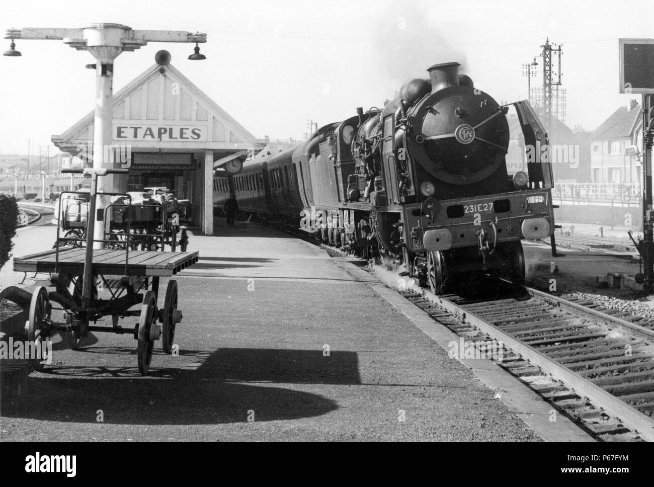 Steam railways french france hi-res stock photography and images - Alamy