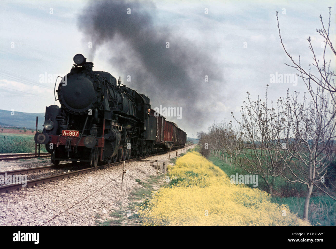 Greek railways hi-res stock photography and images - Alamy