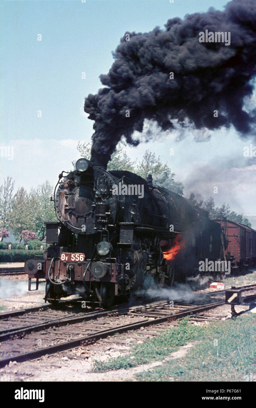 Oil burning locomotive hi-res stock photography and images - Alamy