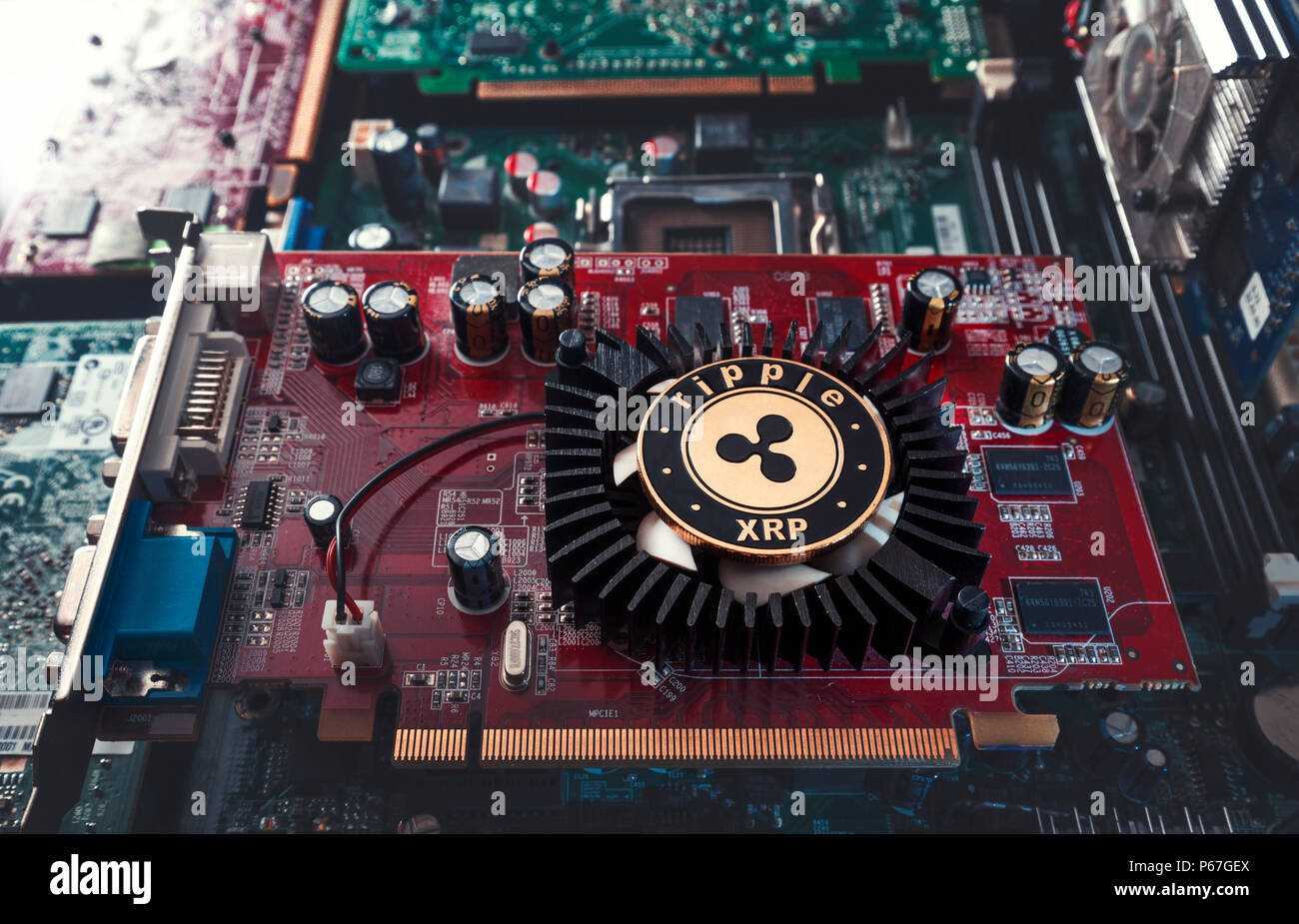 Graphic representation computer network hi-res stock photography and ...