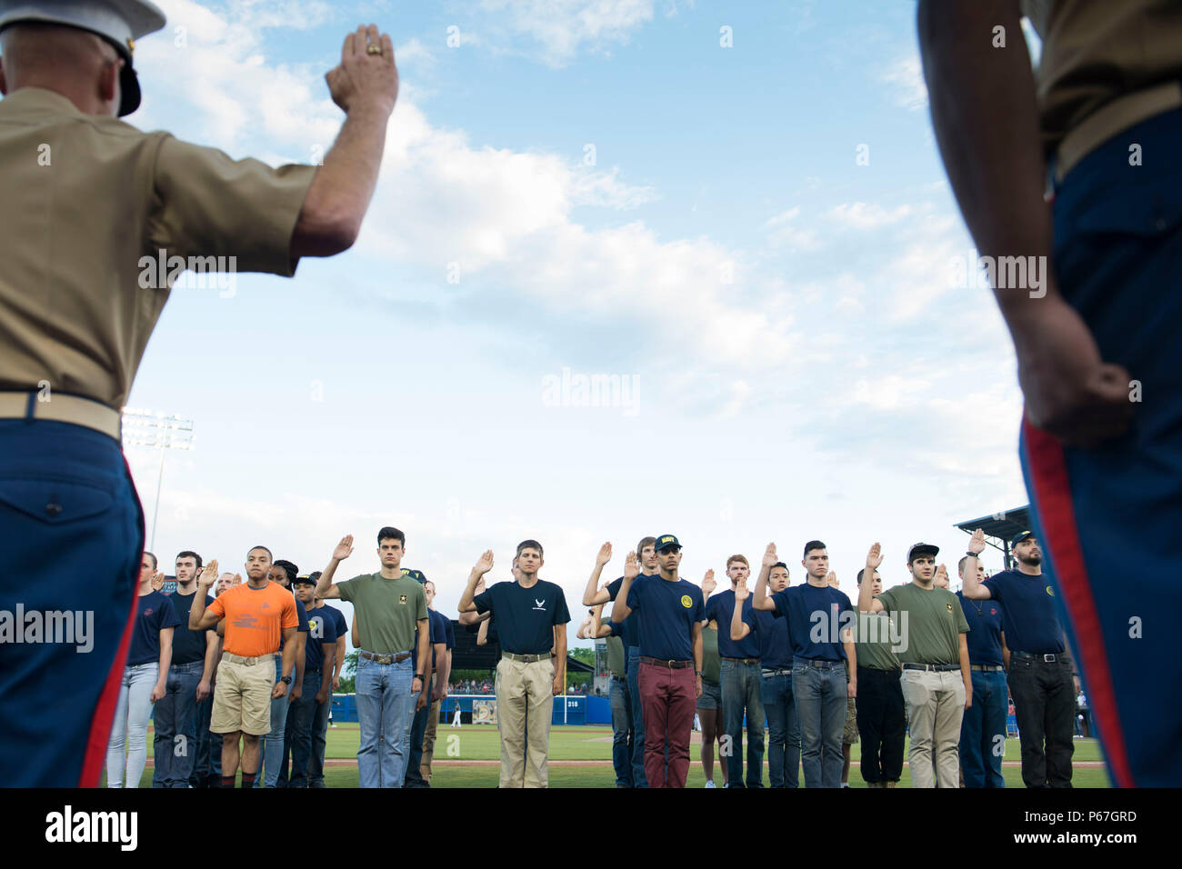 160514-N-HB733-122 NORFOLK (May 14, 2016) A group of Delayed Entry ...