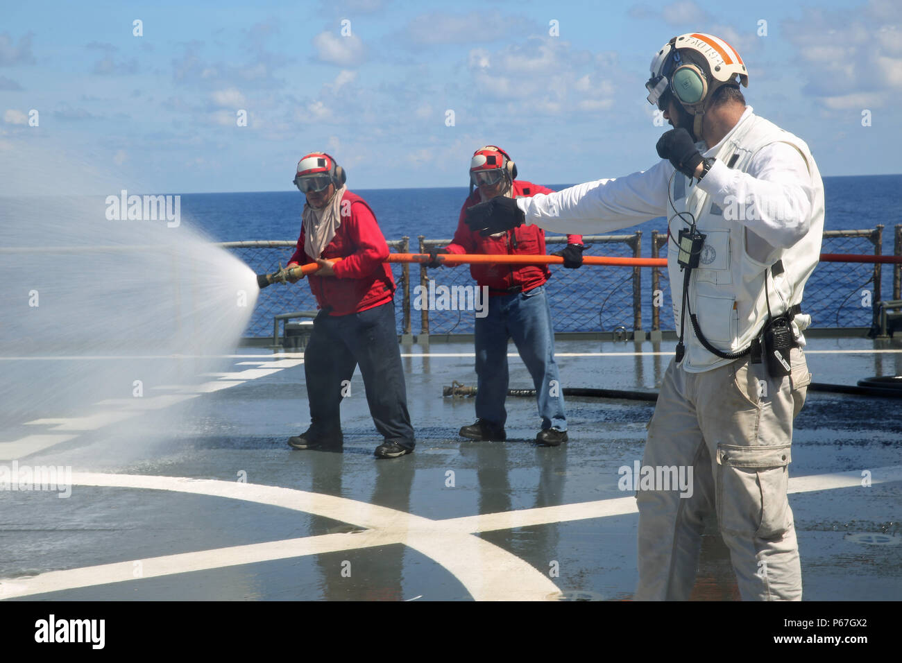 160509-N-IX266-020 SOUTH CHINA SEA—Civilian mariner Eric J. Bardot ...