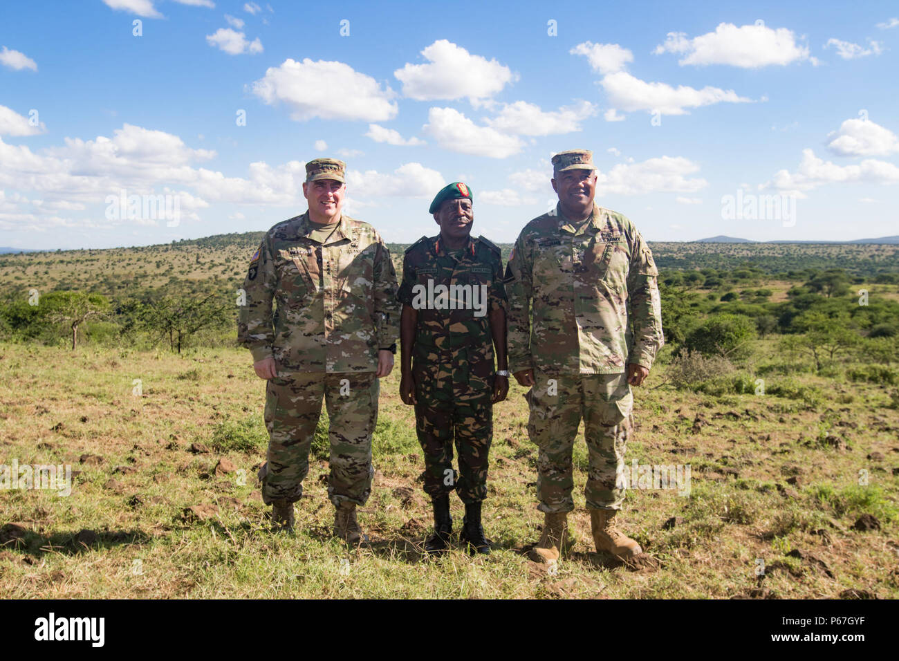 U.S. Army Chief of Staff Gen. Mark A. Milley, Tanzanian People's ...