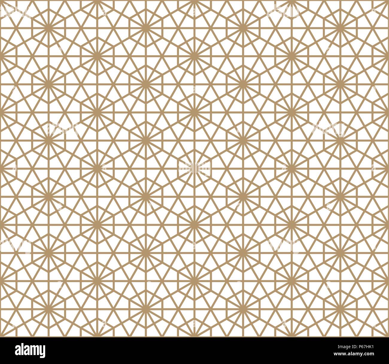 Seamless based on Kumiko pattern in color lines of medium thickness ...