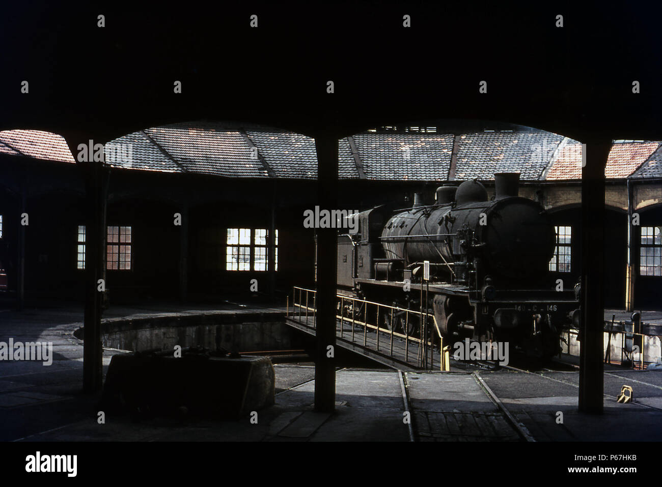 The last surviving SNCF 140c Class 2-8-0s ekeing out their final days ...