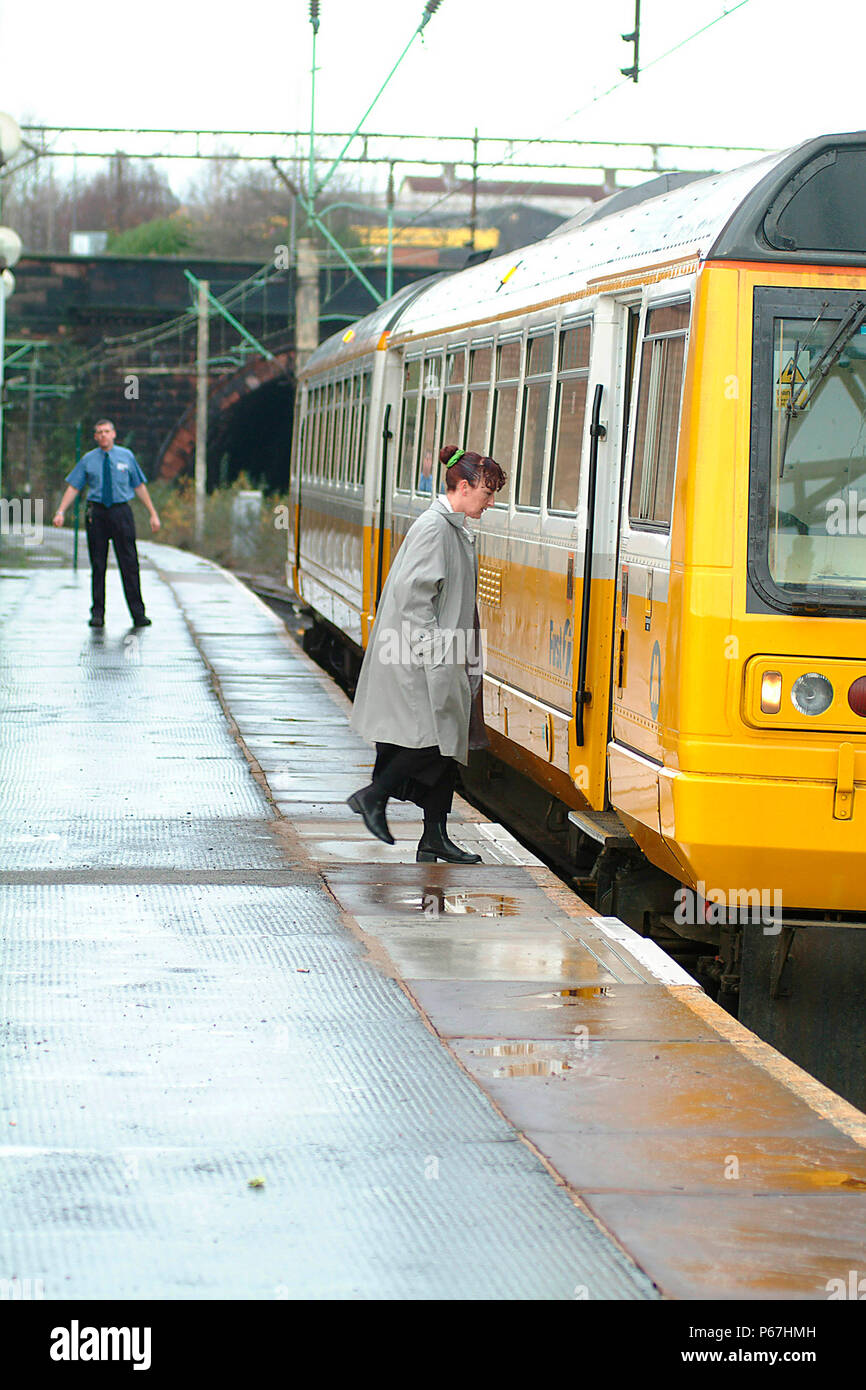 Mersey rail passengers hi-res stock photography and images - Alamy