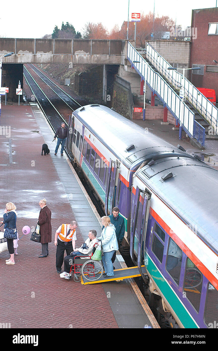 The new trainsets make travel easier for disabled people as shown at ...