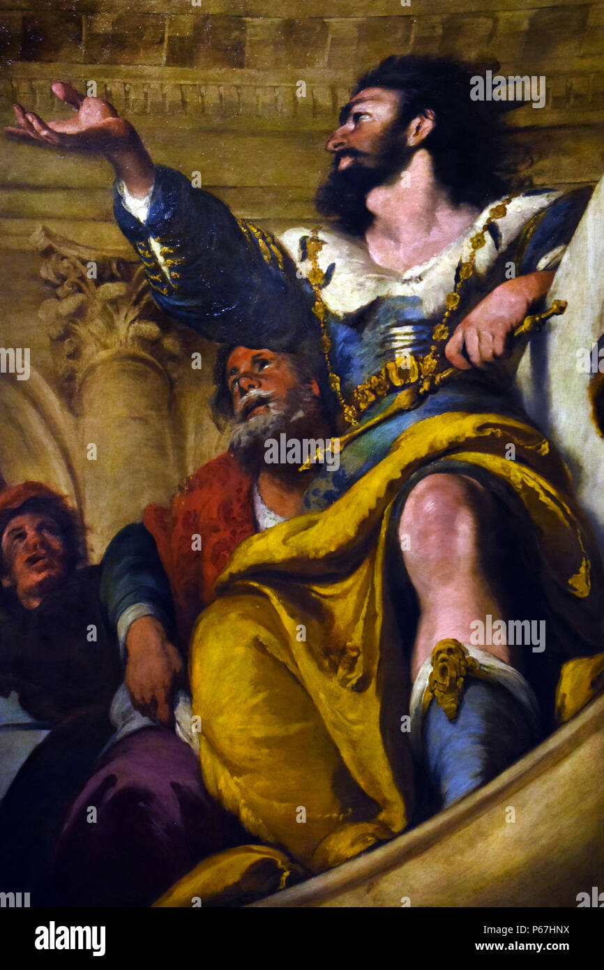 The parable of the wedding guest by Bernardo Strozzi ,1581 - 1644 ...