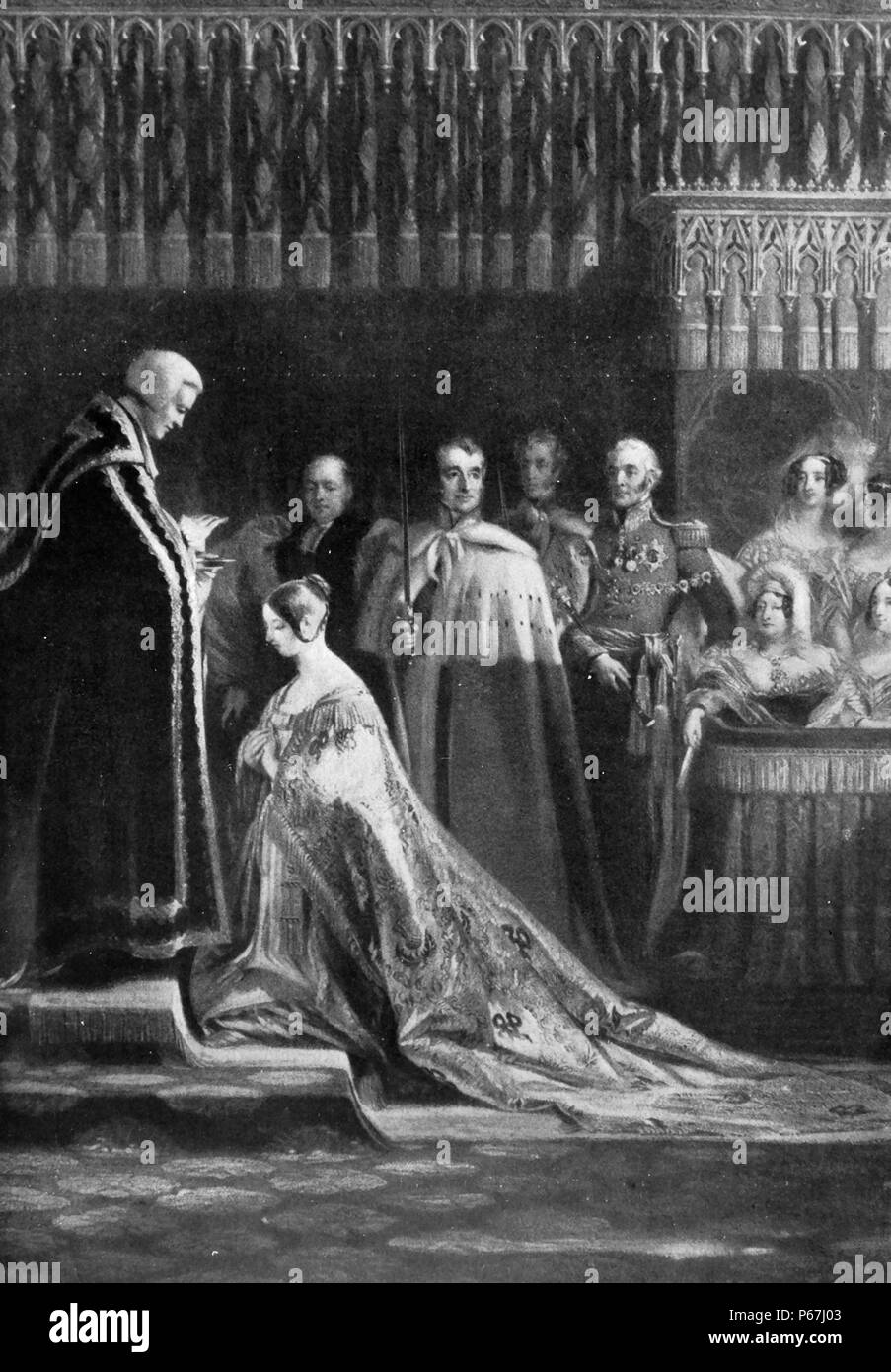 Coronation of queen victoria hi-res stock photography and images - Alamy