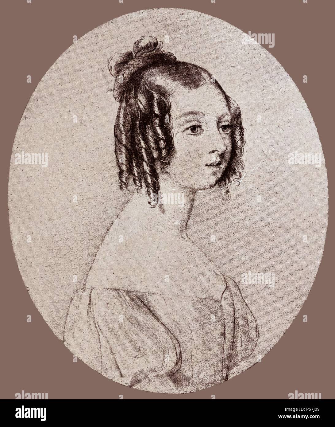 Young queen victoria portrait hi-res stock photography and images - Alamy