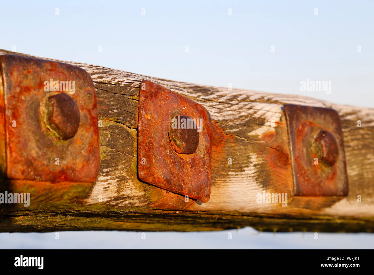Wood breakwater hi-res stock photography and images - Alamy