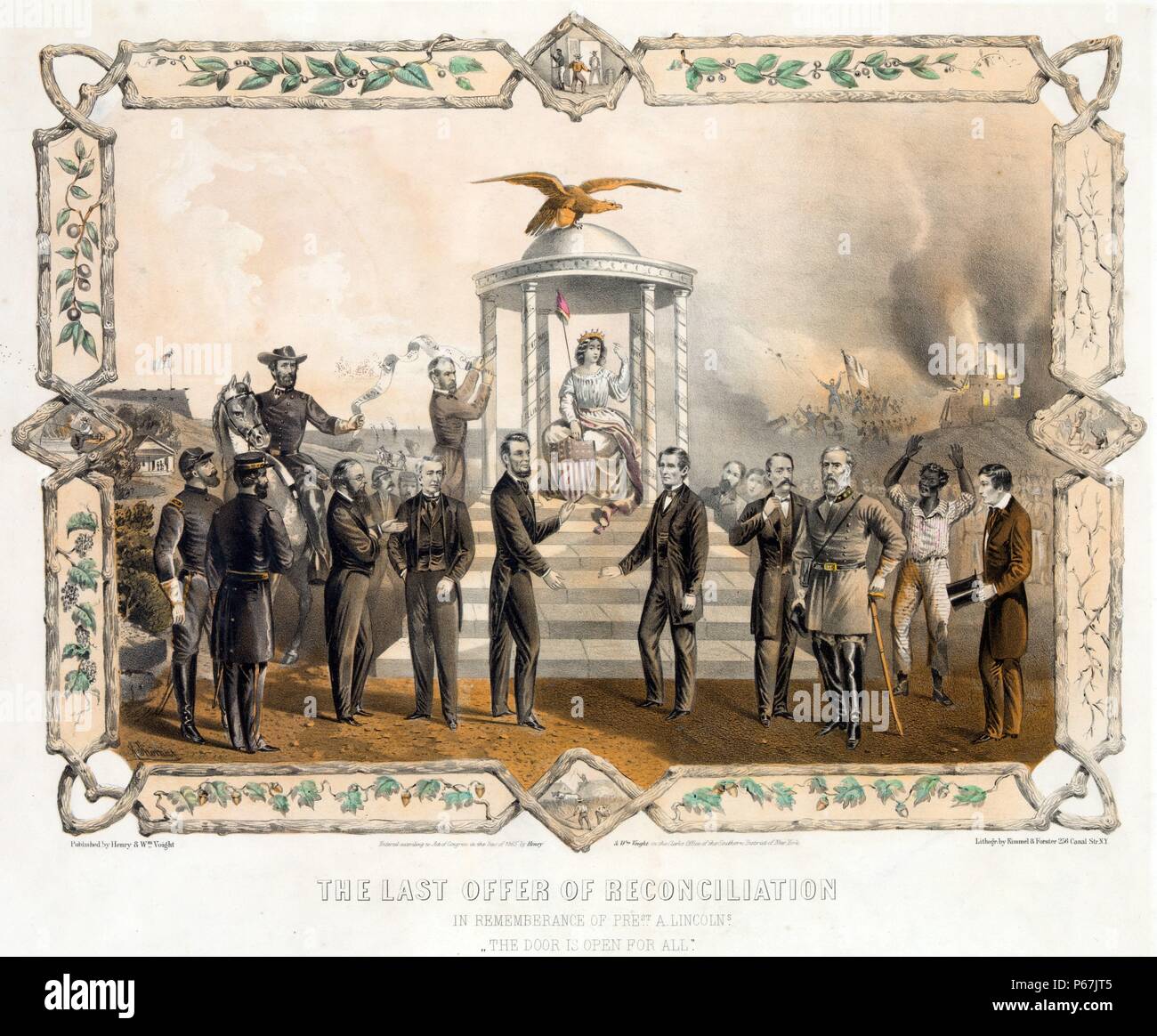 Allegory of america hi-res stock photography and images - Alamy