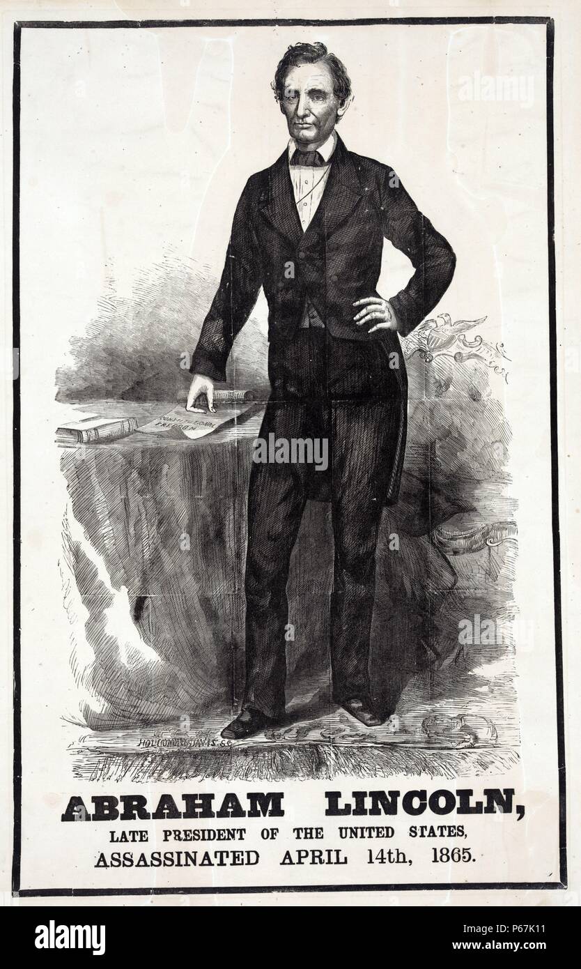 16th president of the united states abraham lincoln hi-res stock ...