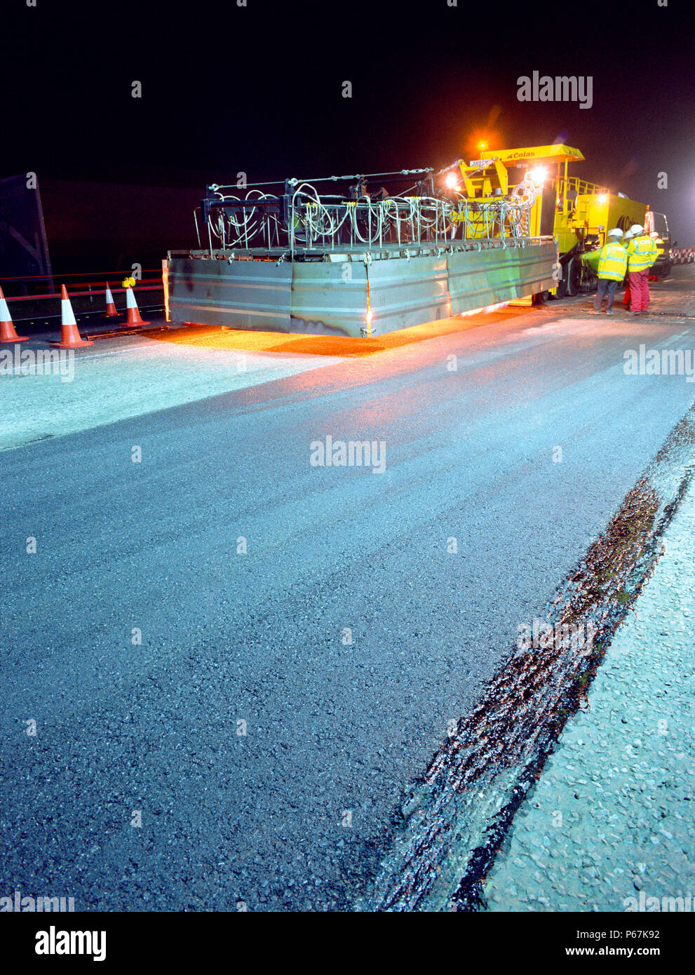Tarmac spreader hi-res stock photography and images - Alamy