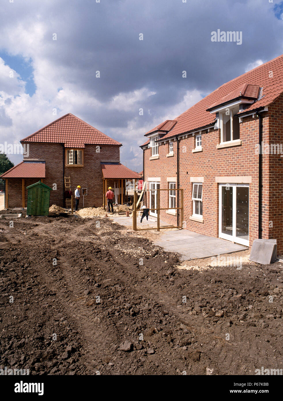 Residential development, England Stock Photo - Alamy