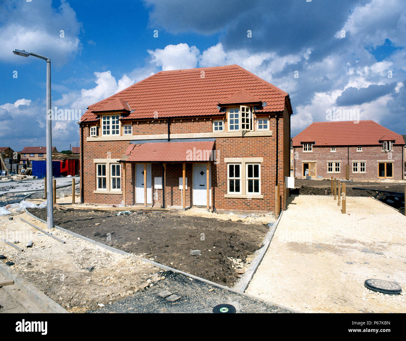 Residential development, England Stock Photo - Alamy