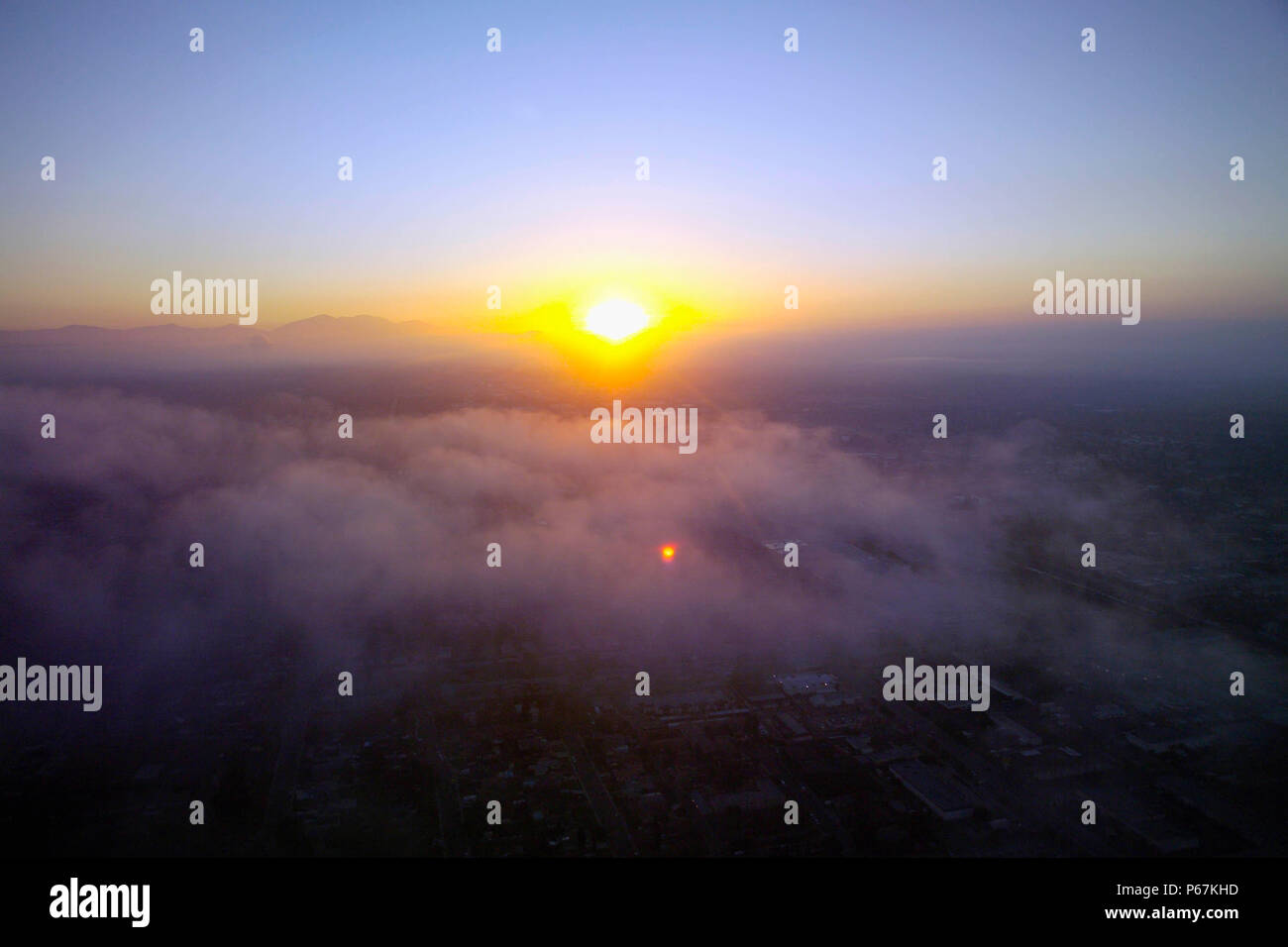 Sunrise, California, USA Stock Photo - Alamy