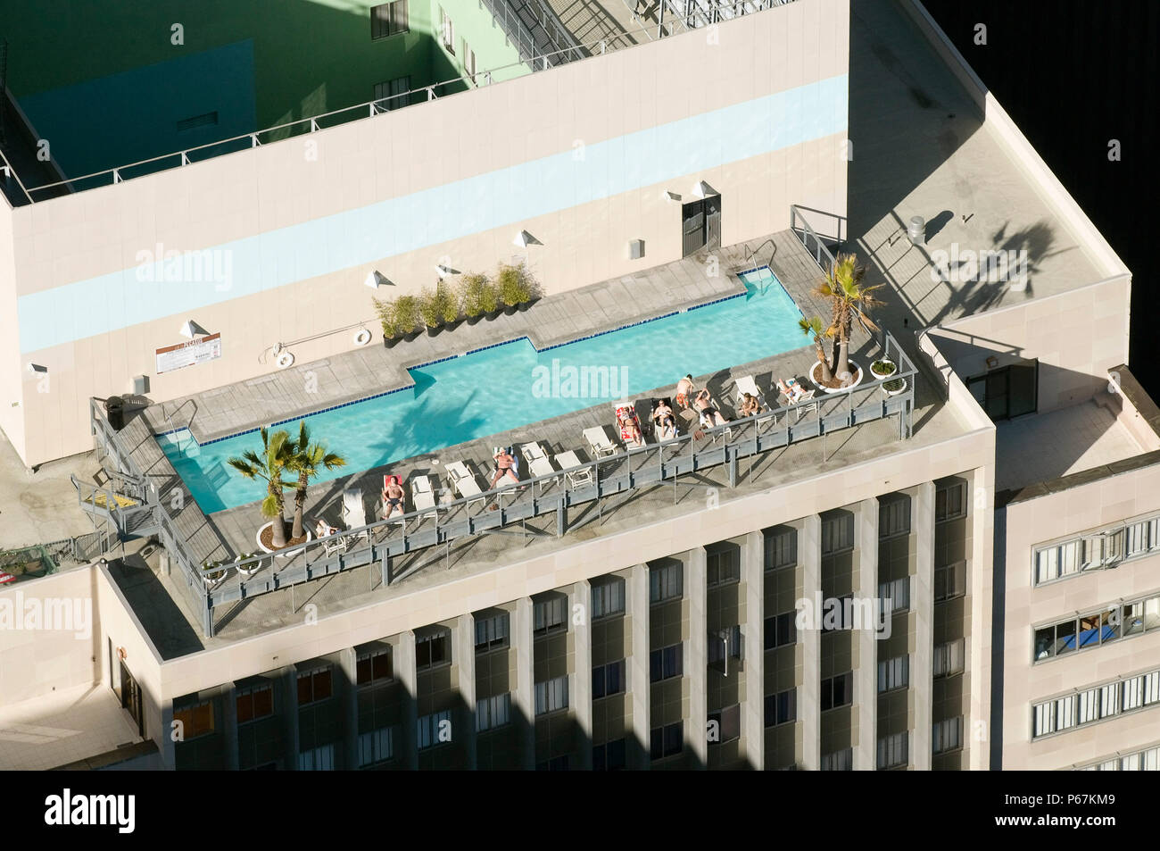 Los Angeles Syscraper, US bank building, tallest building west of the ...