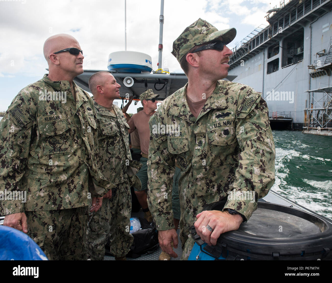 Capt. Christopher Kurgan, commander, Naval Construction Group (NCG) 1 ...