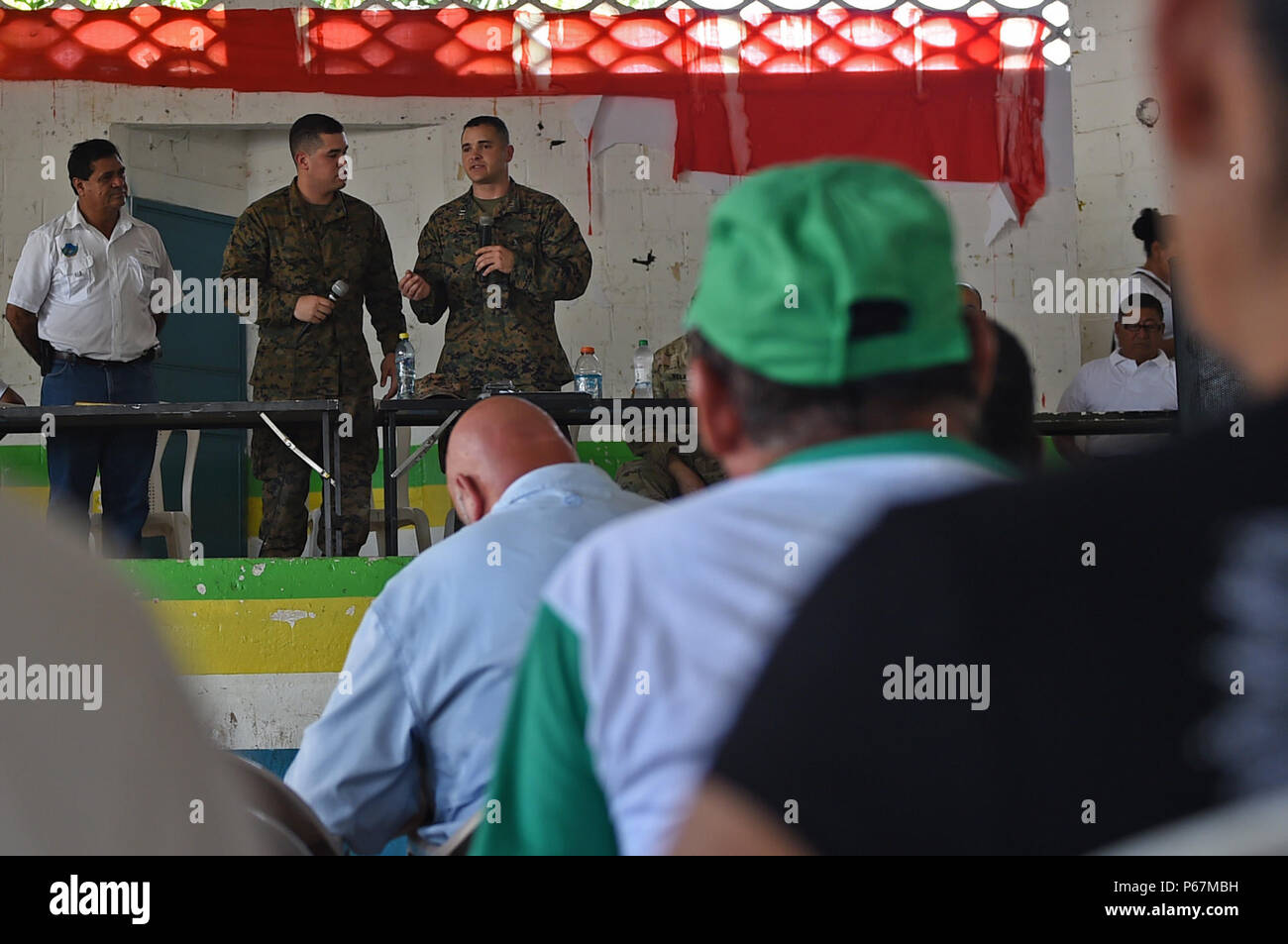 LA BLANCA, Guatemala – U.S. Marine Corps Reserve Capt. Mark Thomas, 4th ...