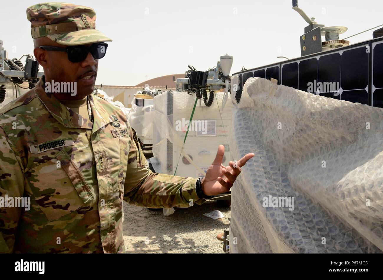 Chief Warrant Officer 3 Weaver Prosper, the U.S. Army Central ...