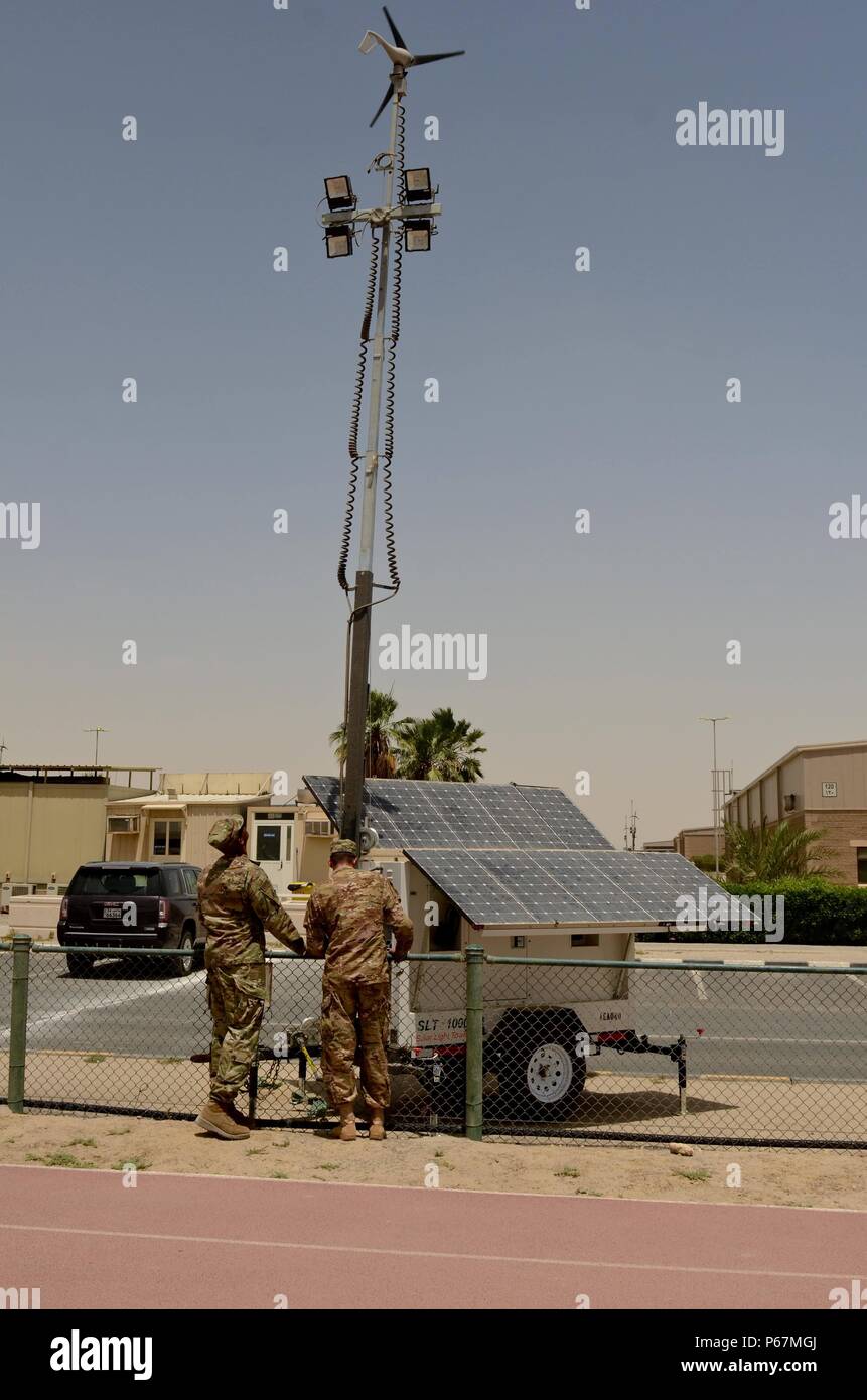 (Left) Chief Warrant Officer 3 Weaver Prosper, the U.S. Army Central ...