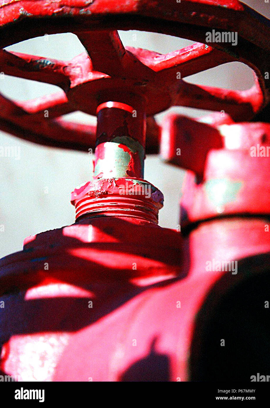 Detail of a Valve Stock Photo - Alamy