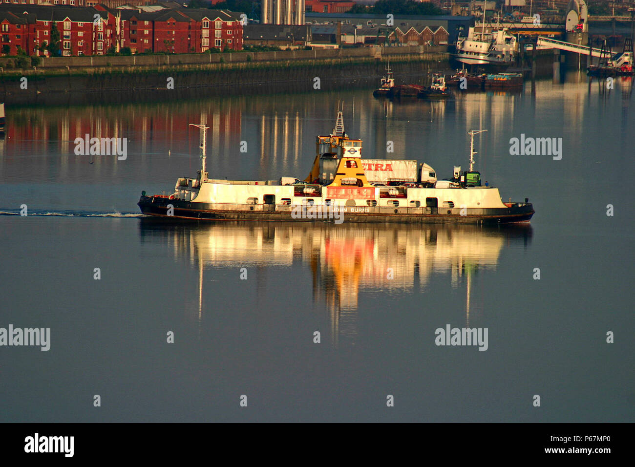 The Woolwich Ferry is a service across the River Thames linking ...