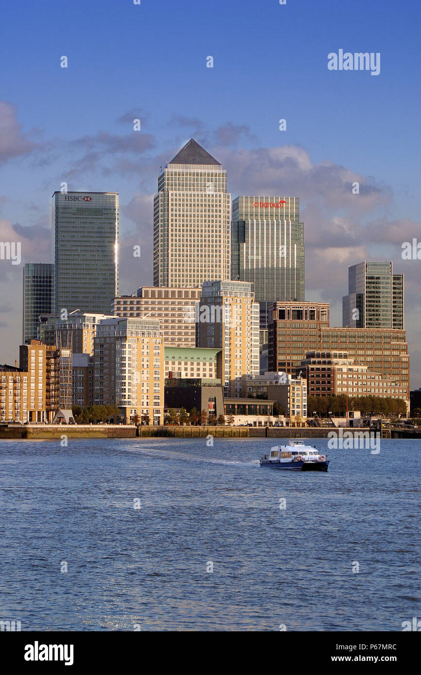 Canary Wharf, Docklands area. London, United Kingdom Stock Photo - Alamy