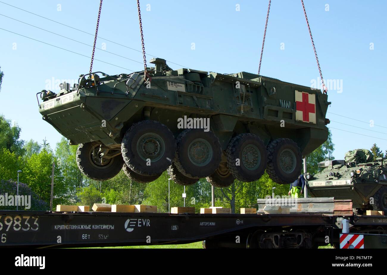 M1133 medical evacuation vehicle hi-res stock photography and images ...