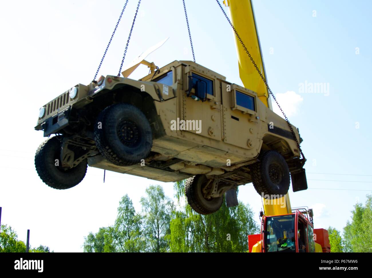 A M1165 Expanded Capacity Humvee belonging to Foxtroop, 2nd Squadron ...