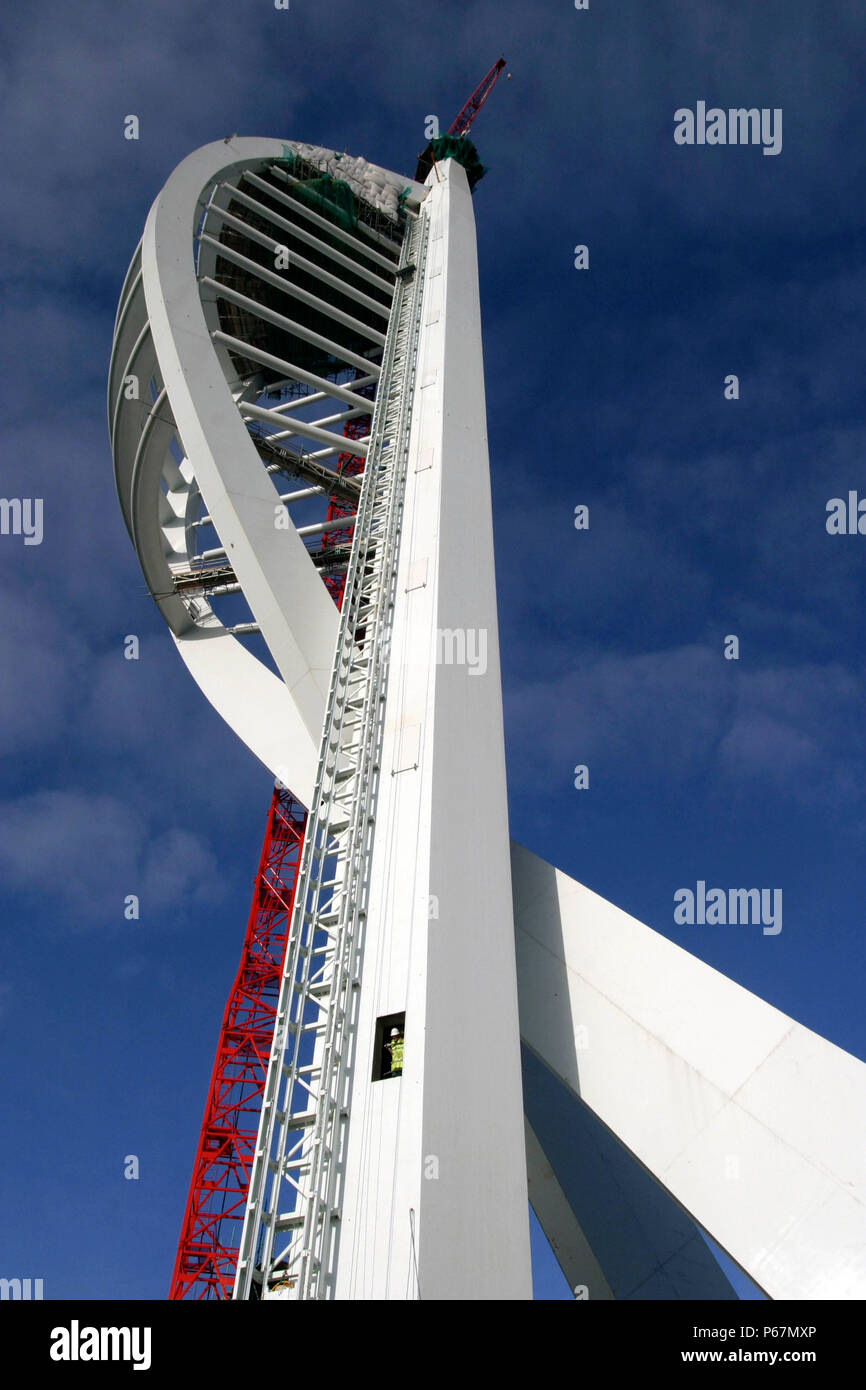 The Spinnaker Tower (tallest public viewing tower in the UK) is a multi ...