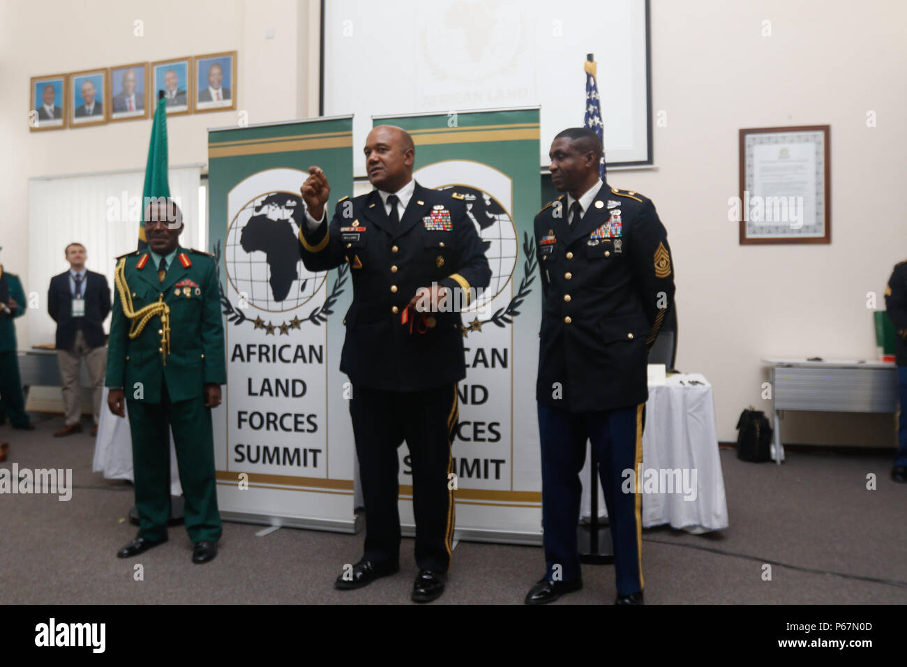 African land forces summit 2016 hi-res stock photography and images - Alamy