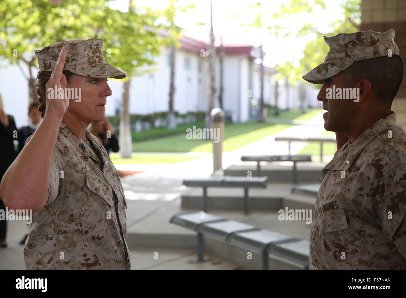 Marine Corps Base Camp Pendleton Calif Master Gunnery Sgt