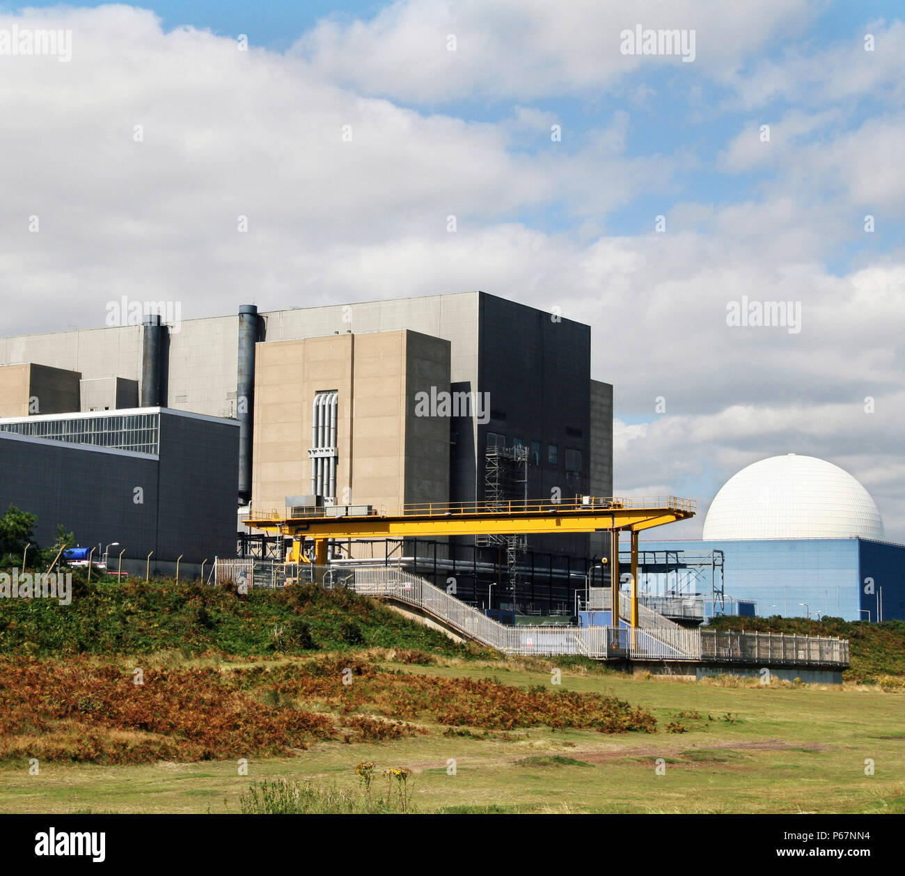 Sizewell 'B' and 'A' Nuclear Power Stations near leiston, Suffolk ...