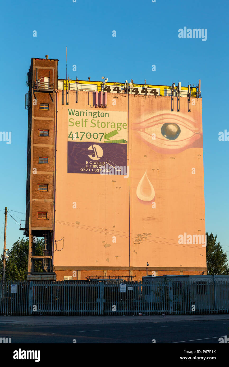 27 June 2018 - A low evening sun sets on the Fairclough Mill building ...