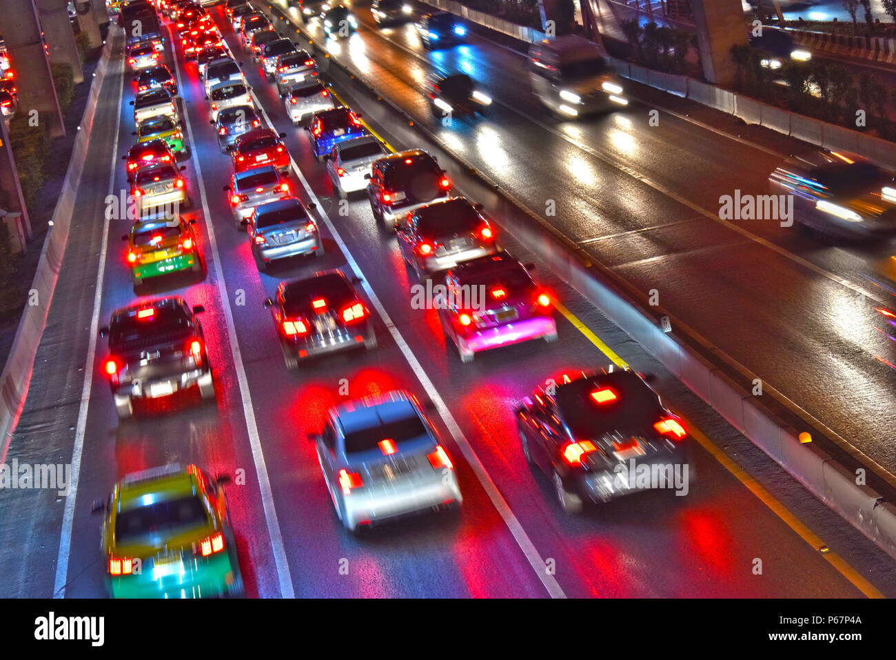 Evening peak hour rush hi-res stock photography and images - Alamy