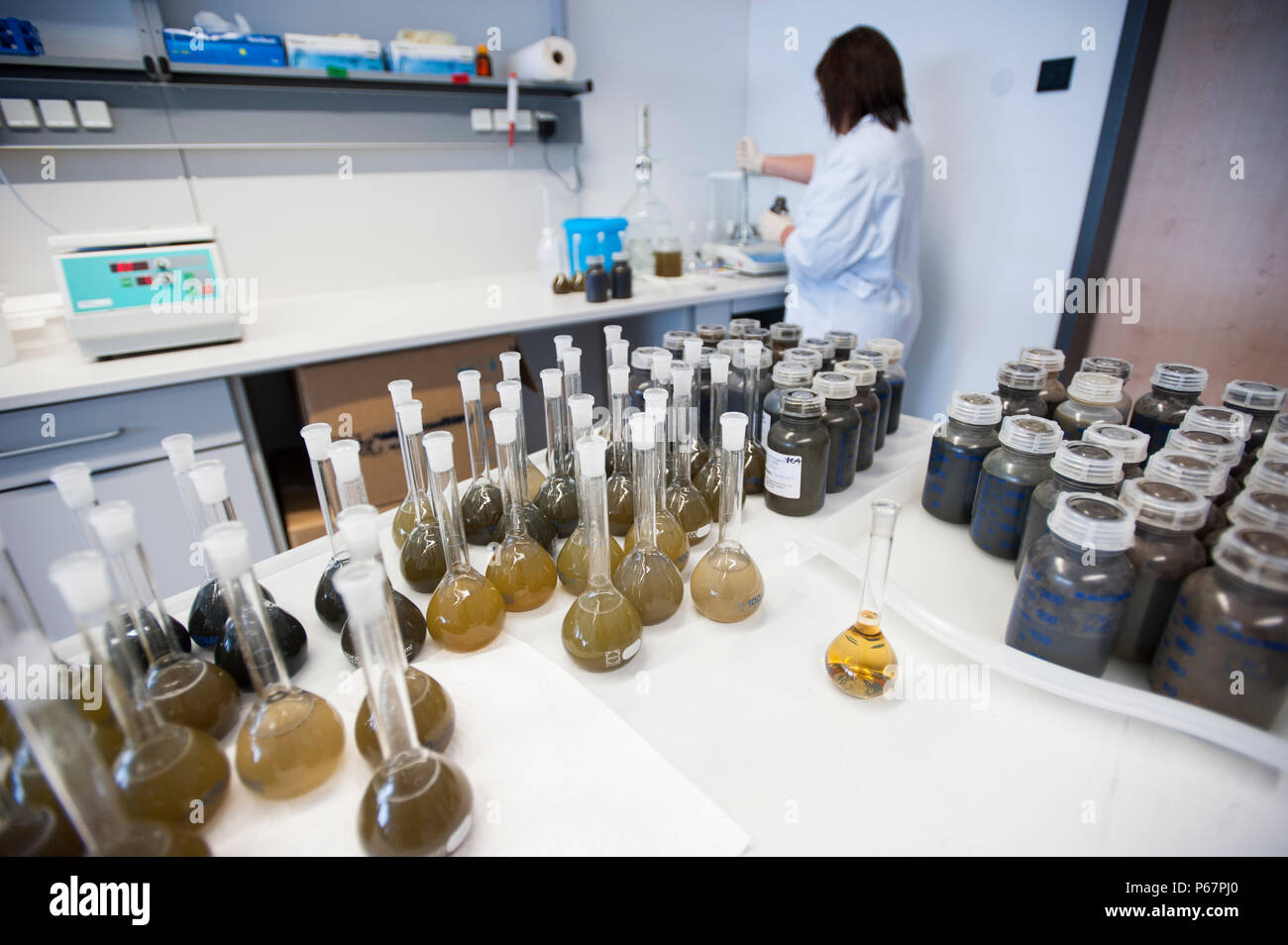 GERMANY , Biogas plant manufacturer MT Energy, laboratory testing ...