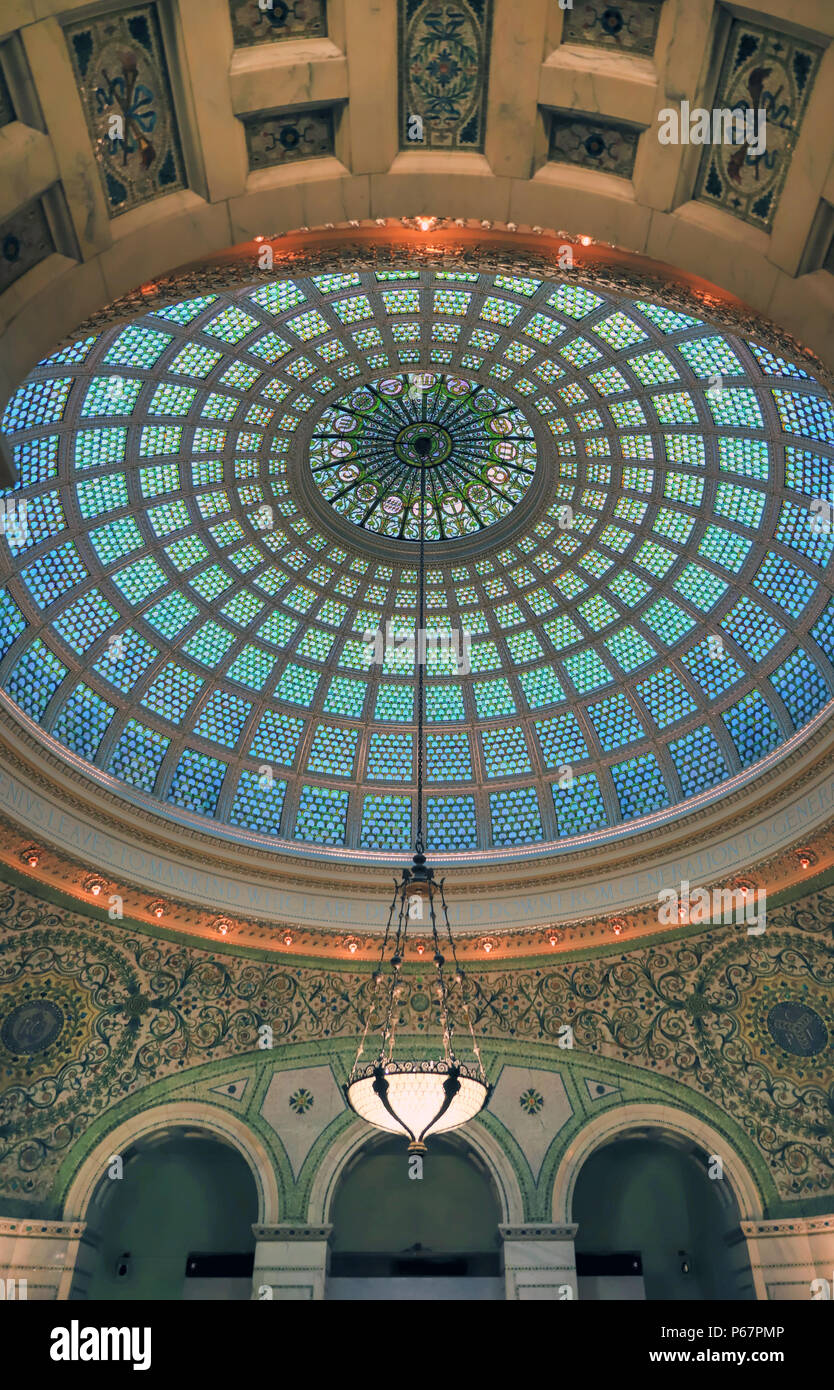 Tiffany mosaic dome hi-res stock photography and images - Alamy