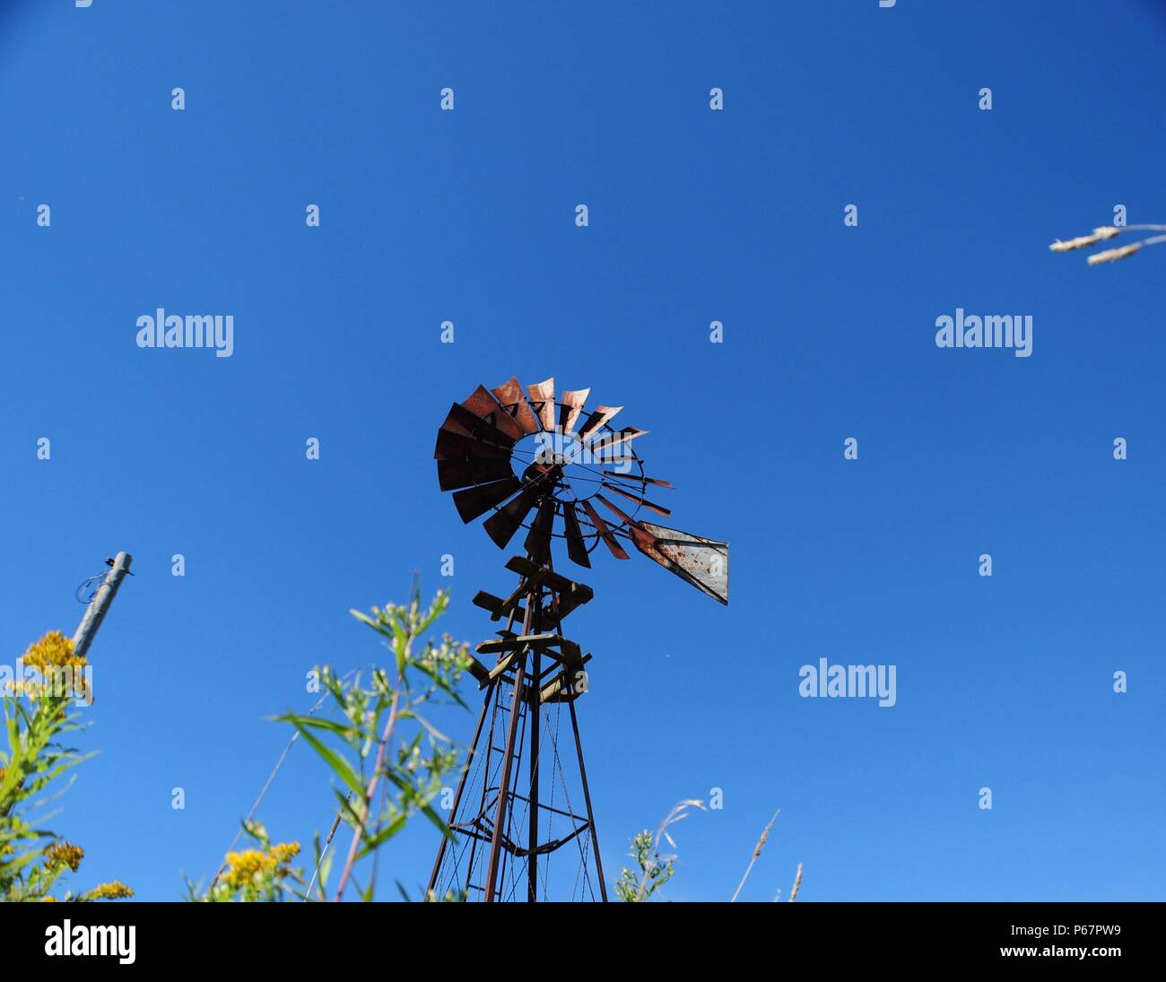 The rusty windmill hi-res stock photography and images - Alamy