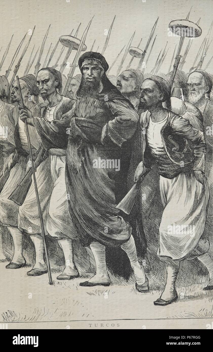 Turkish army of the 19th century hi-res stock photography and images ...