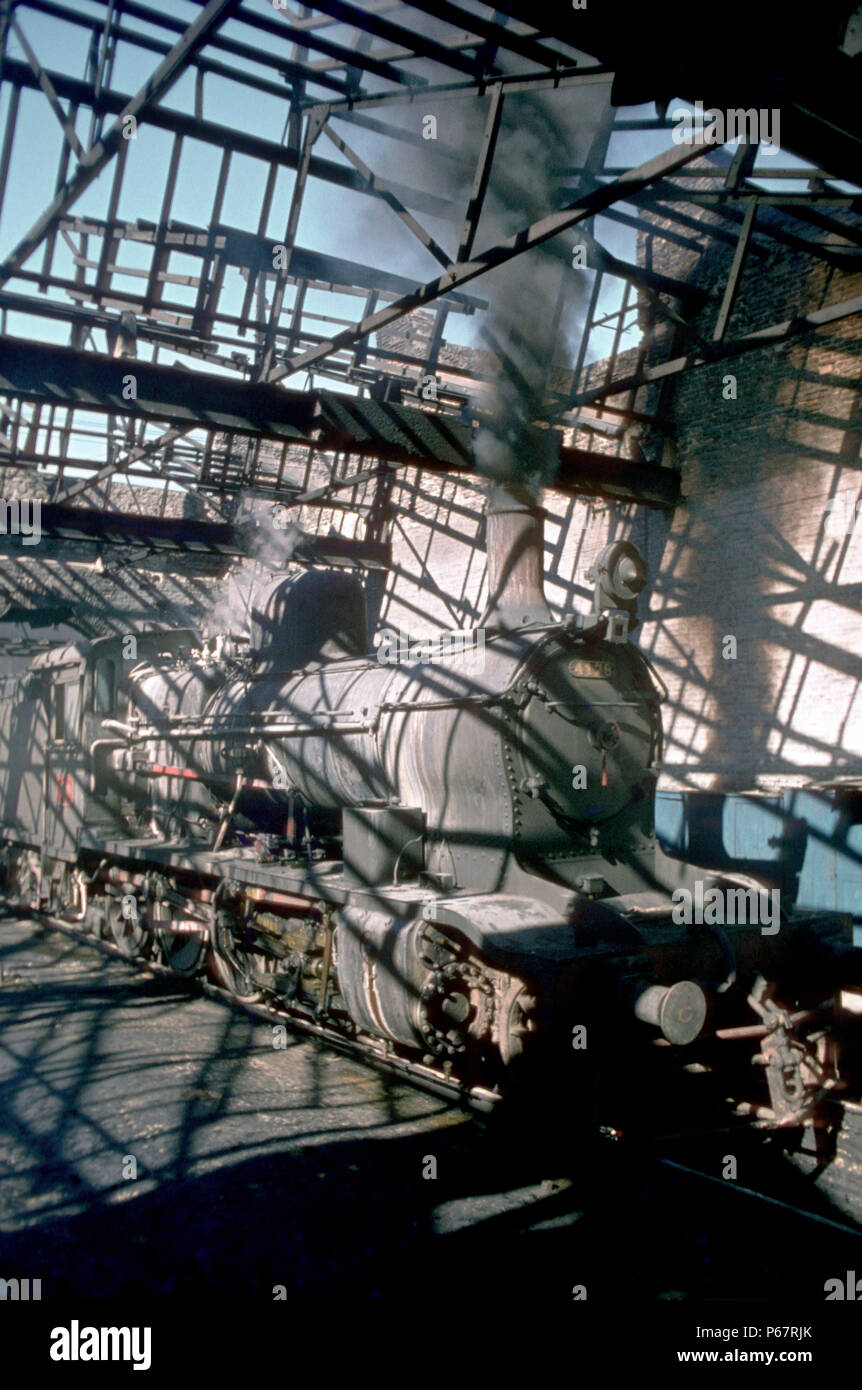 Olavirria Shed with former Buenos Aires & Great Southern 11B Class 2-8 ...