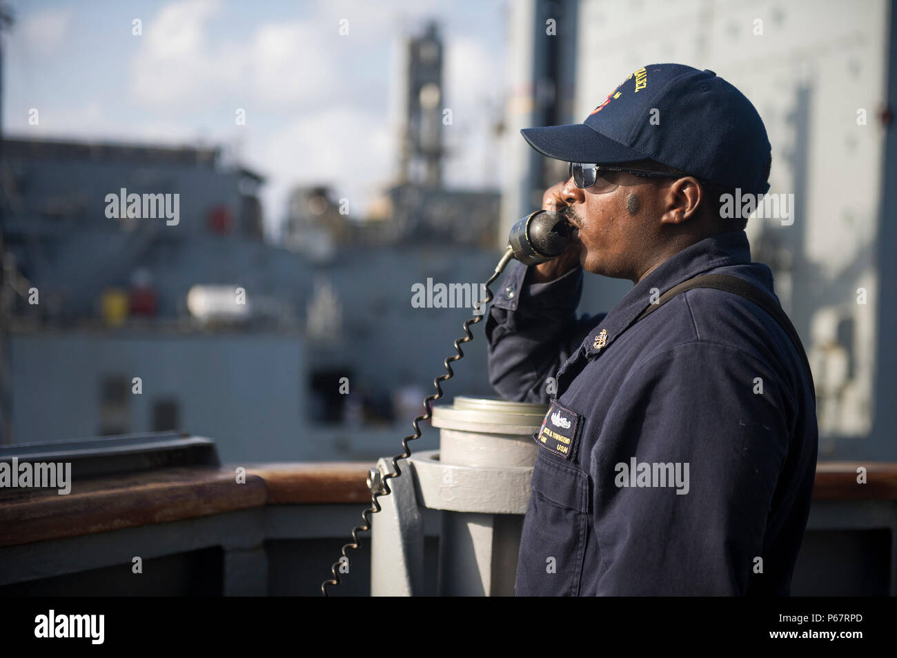 160513-N-VE959-045 GULF OF ADEN (May 13, 2016) Chief Quartermaster ...