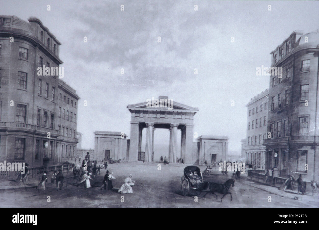 Philip Hardwick's beautiful Doric arch at the entrance to the original ...